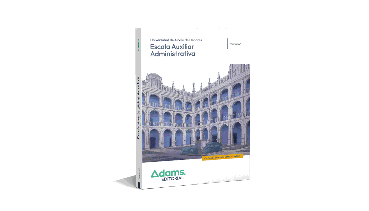 Libro de Temario 1 Escala Auxiliar Administrativa Universidad de Alcalá ...