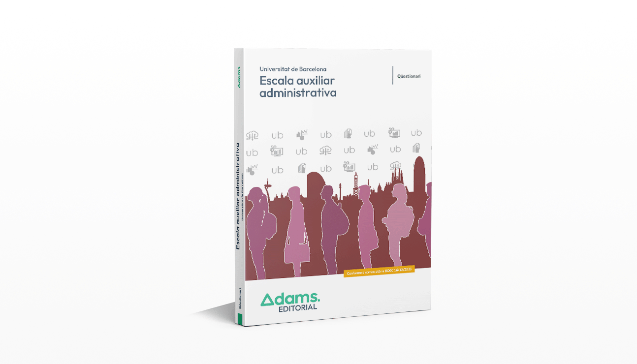 Qüestionari Escala Auxiliar Administrativa Universitat de Barcelona